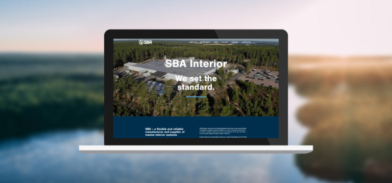 We proudly present our new website! - SBA Interior Oy